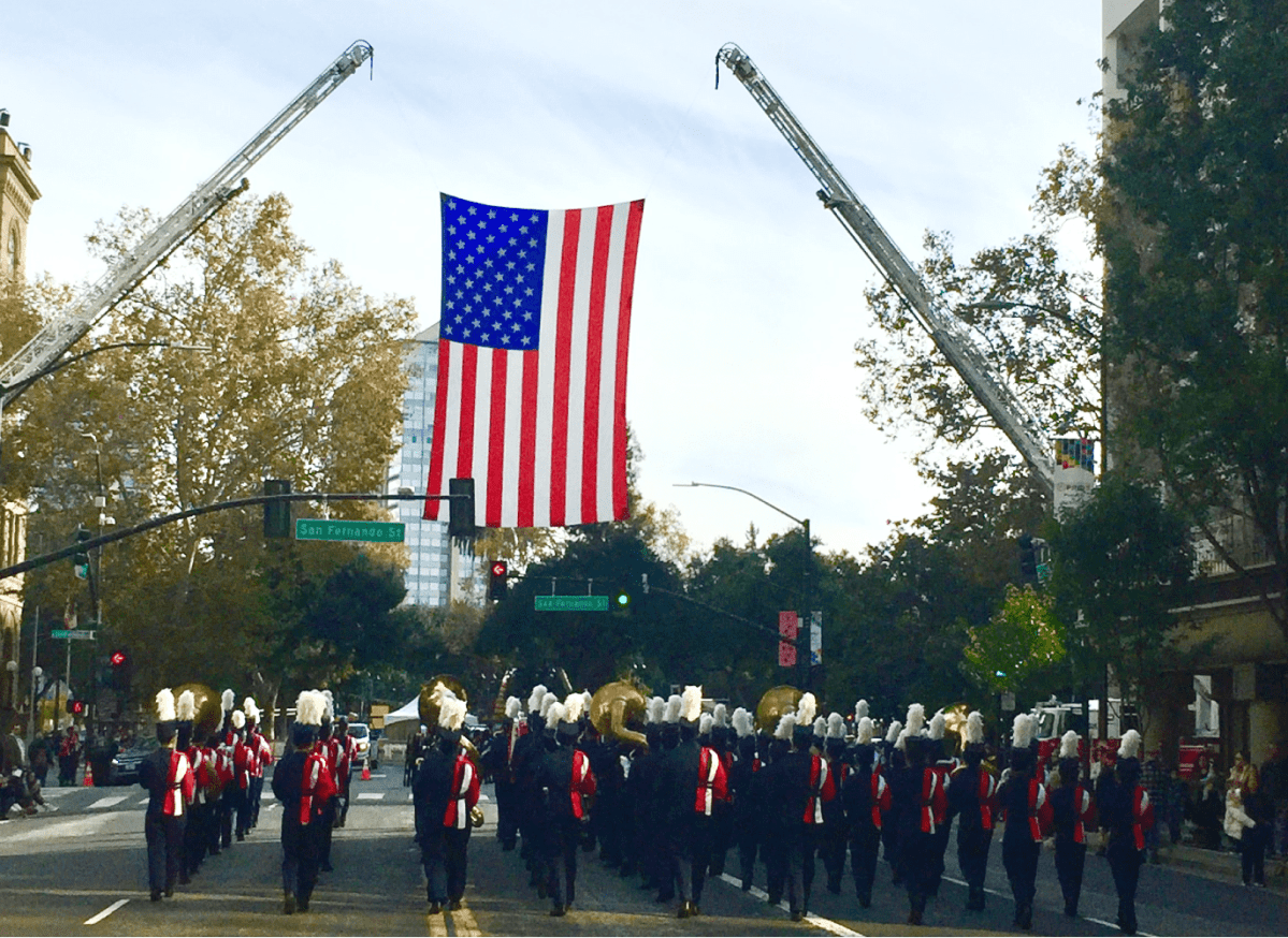 On the Field with Marching Band – Eagle Era